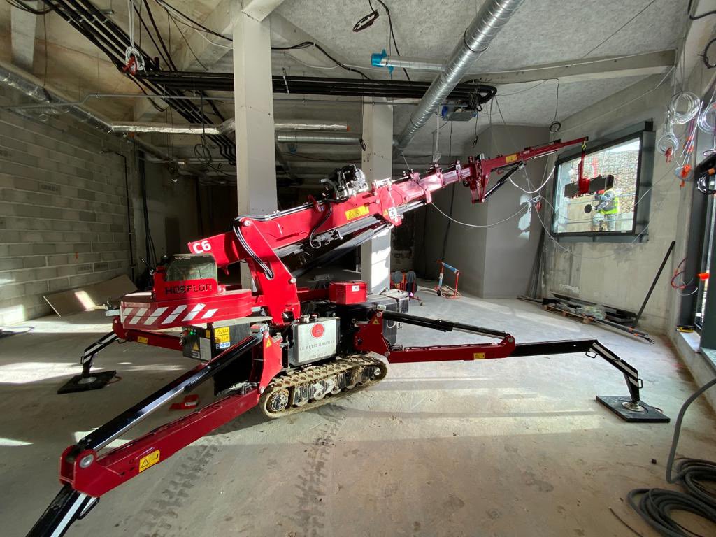 Le Petit Grutier - Location de mini grue à Lyon